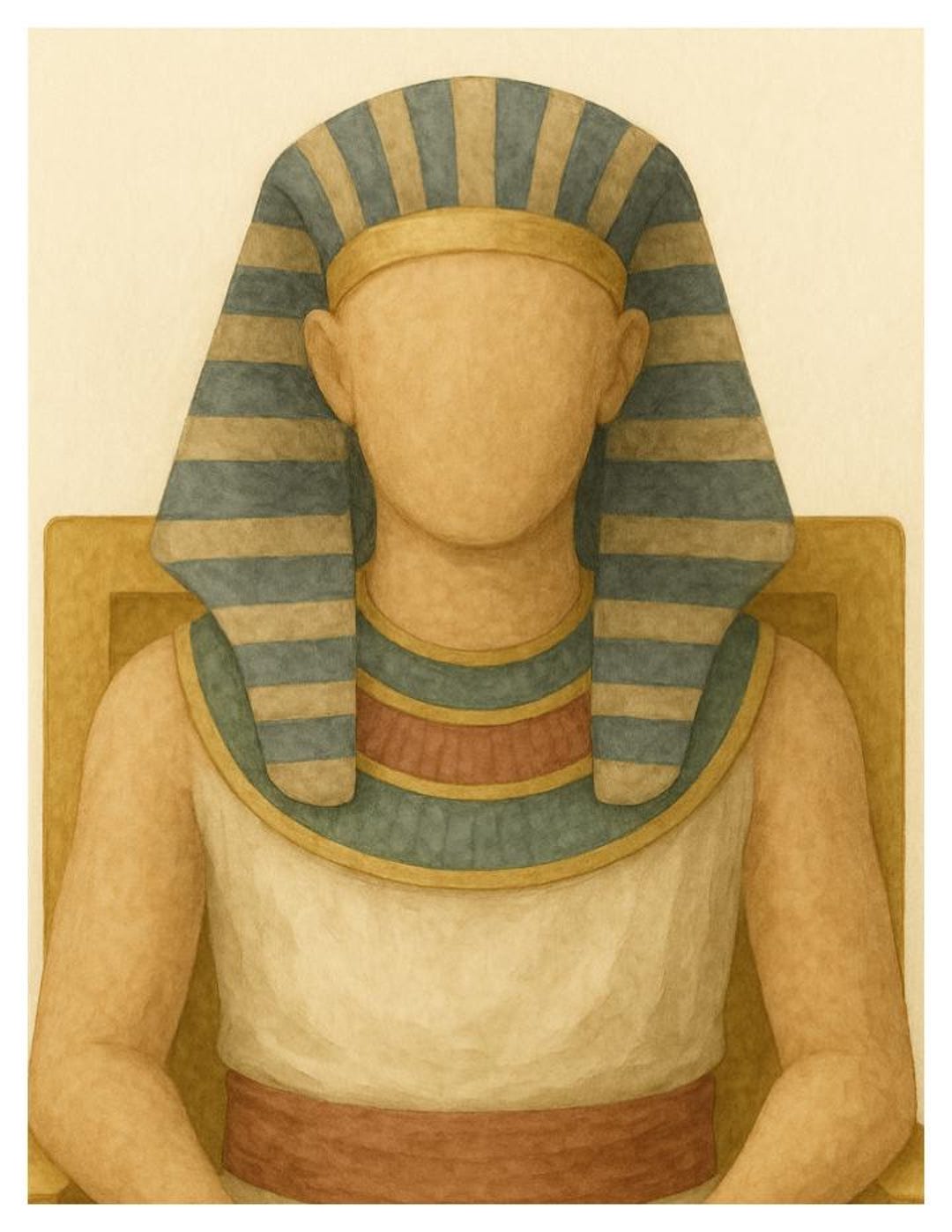 Joseph Rules Egypt - Pharaoh | Printable Bible | Christian Watercolor ...