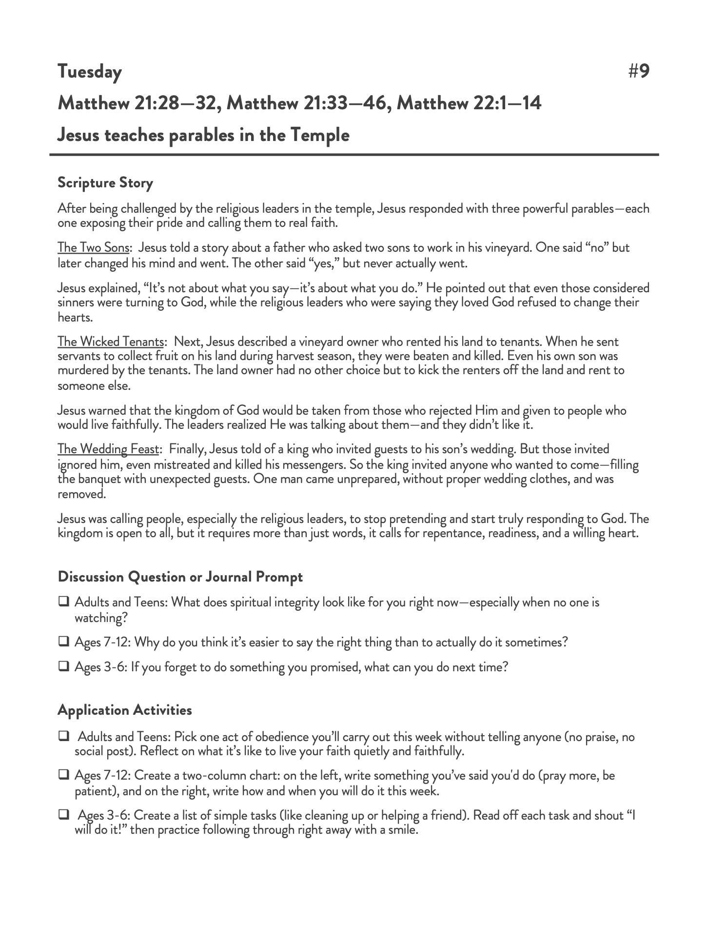 Holy Week Scripture Cards for Individuals and Families | 60 ...