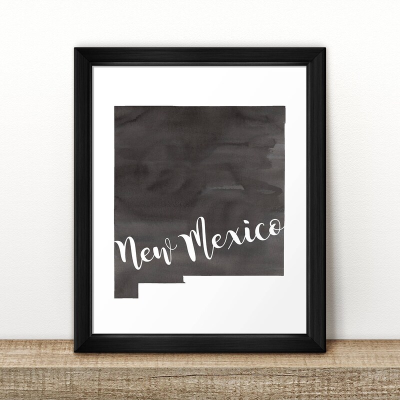 New Mexico Poster - Etsy
