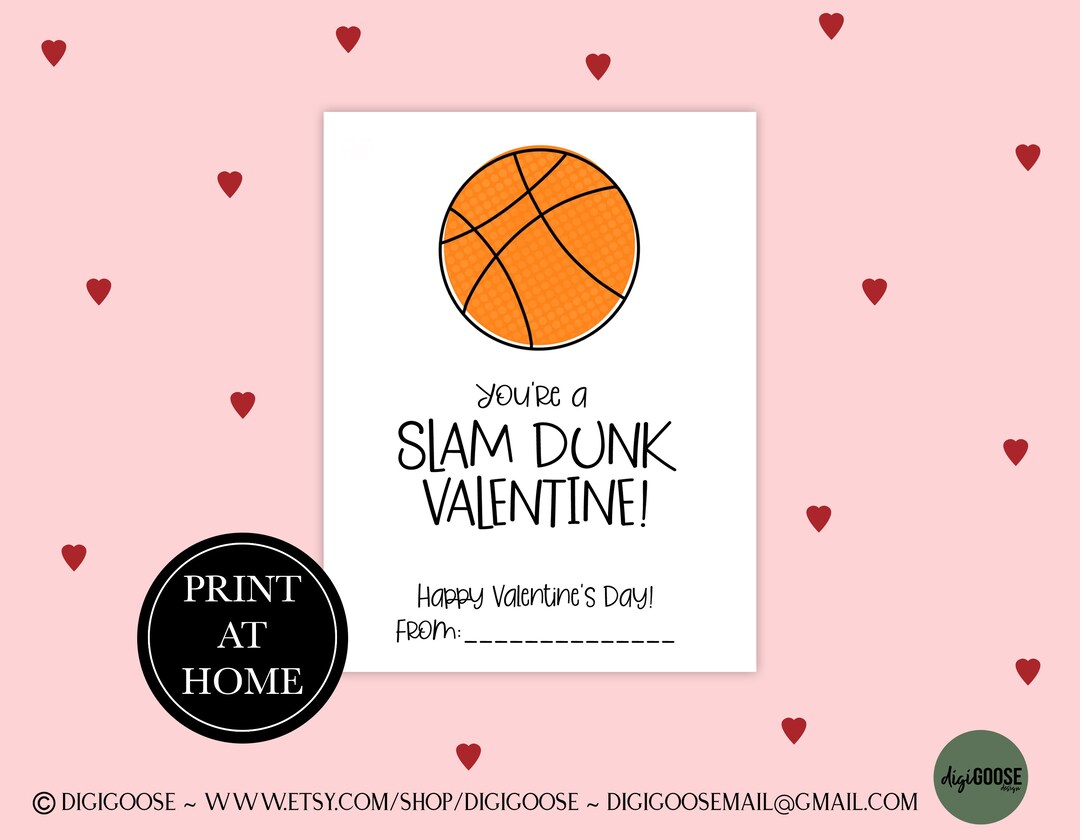 Cute Valentine Card Printable / Valentine Printables for Kids / Instant ...