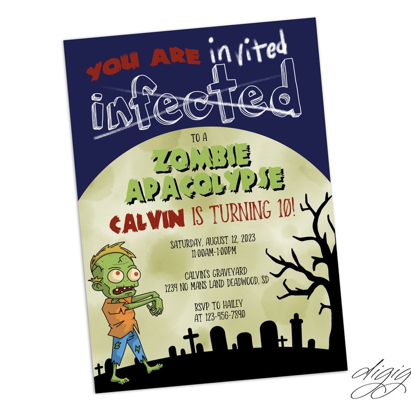 Walking Dead Party - Etsy