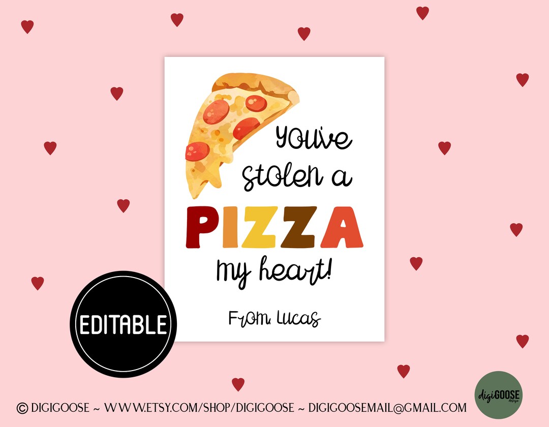 EDITABLE Valentine Card Printable / Valentine Printable for Kids ...