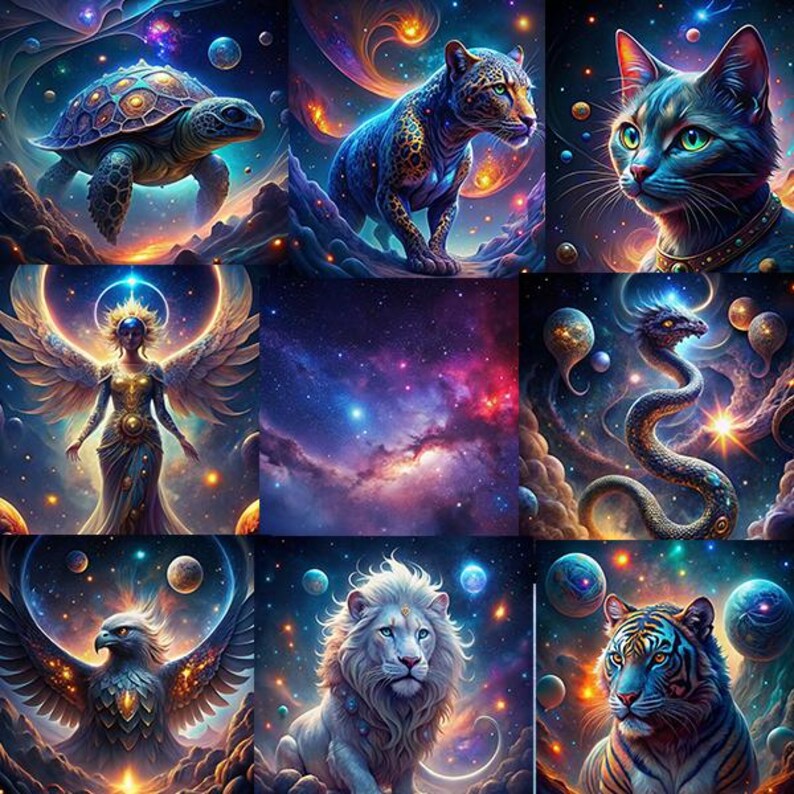 Cosmic Creatures & Celestial Wonders - Etsy