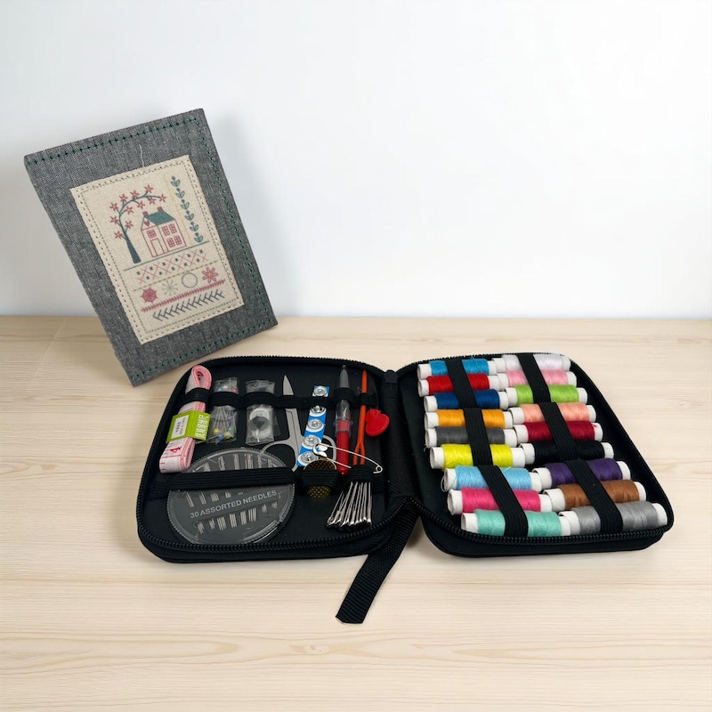 Embroidery Stitch Sampler Fabric Book - Etsy