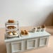 Miniature Bread Shop, 1:12 Scale Bakery With Polymer Clay Food. Wooden ...
