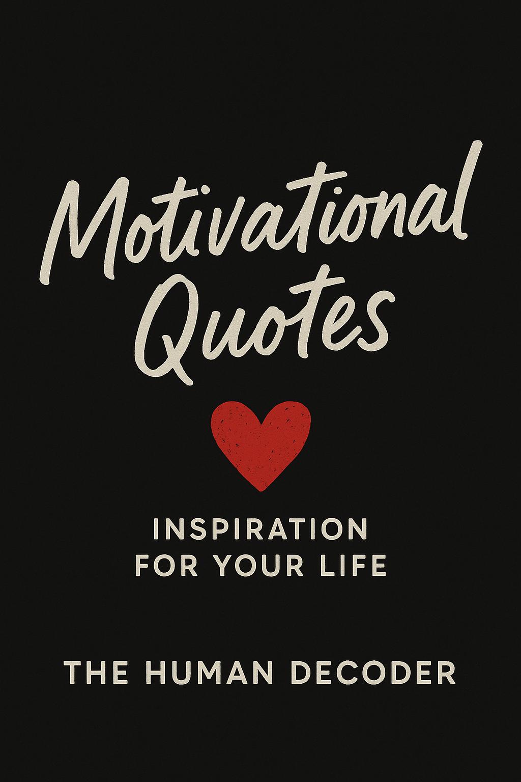 3 Motivational Quotes – Printable PDF for Daily Inspiration & Self-love ...