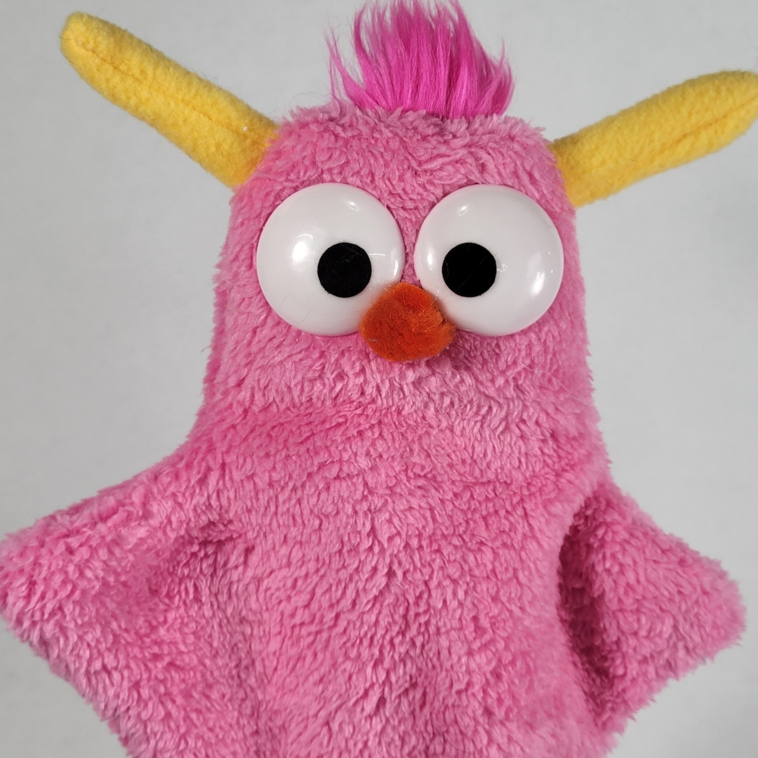 Little Beastie Hand Puppet (HOT PINK) - Etsy