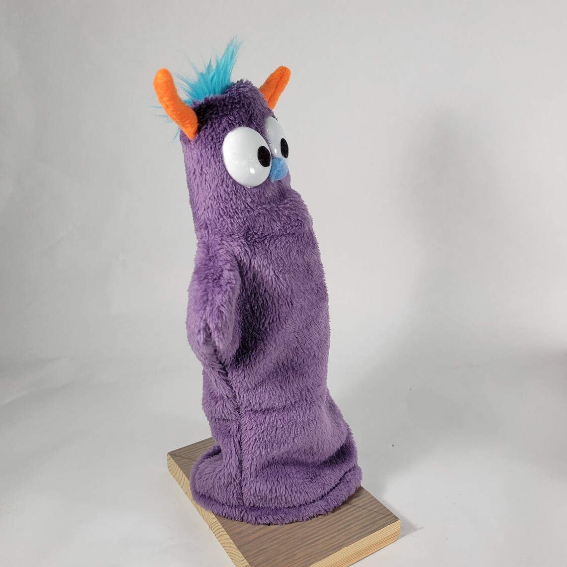 Little Beastie Hand Puppet (PLUM) - Etsy