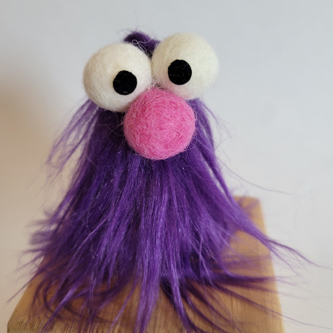 FUZZINGER: A Fuzzy Finger Puppet by All Hands Productions - Etsy