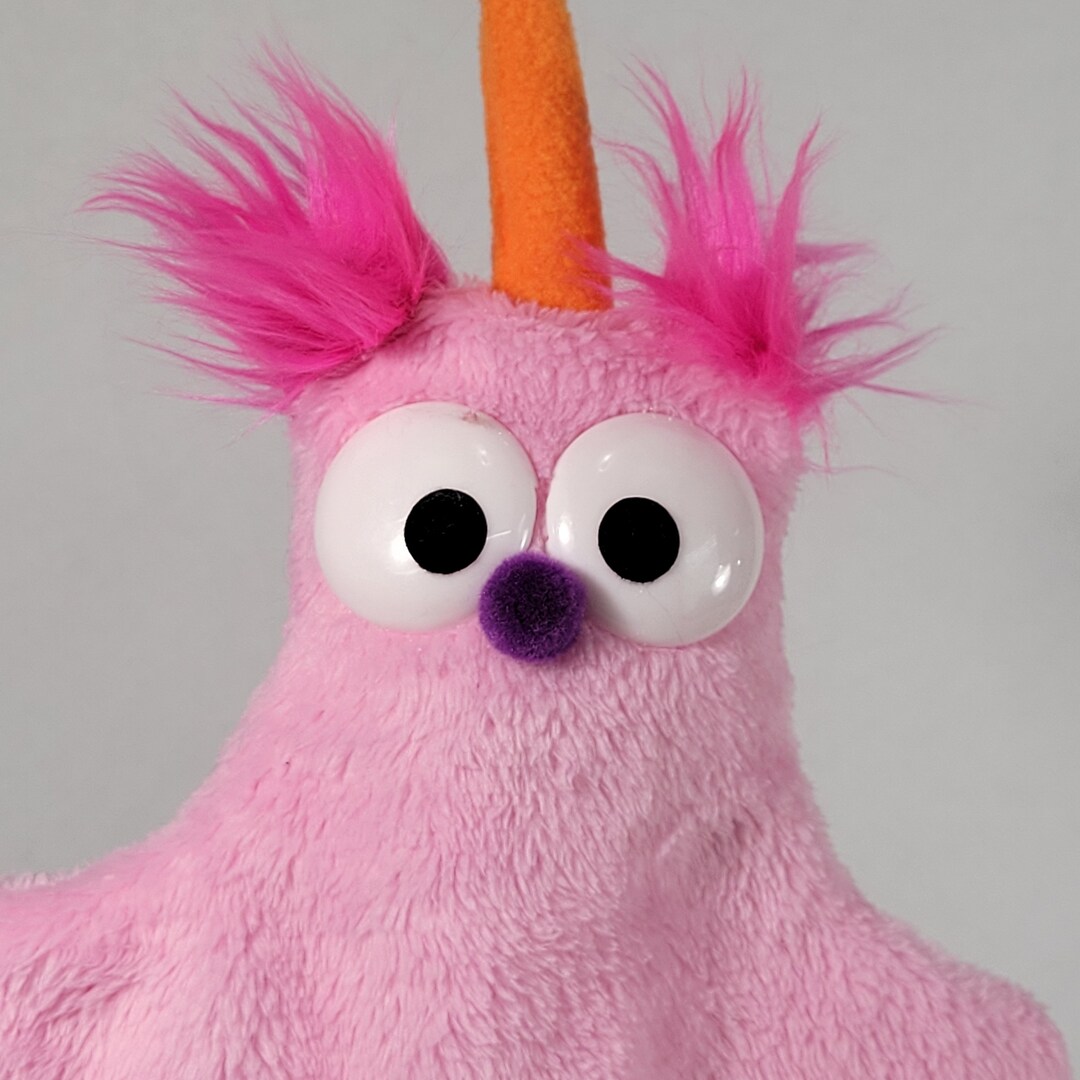 Little Beastie Hand Puppet (BABY PINK) - Etsy