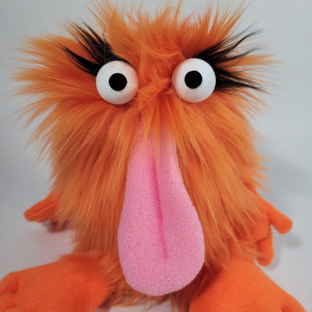Spittoonies Hand Puppet (ORANGE) - Etsy
