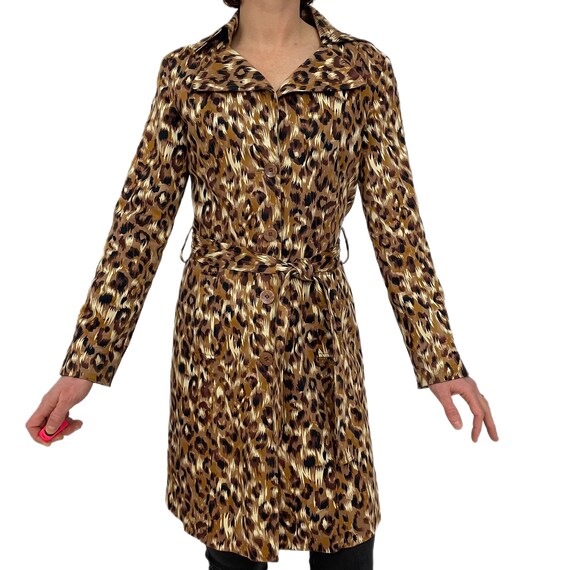 Y2k leopard coat - Gem
