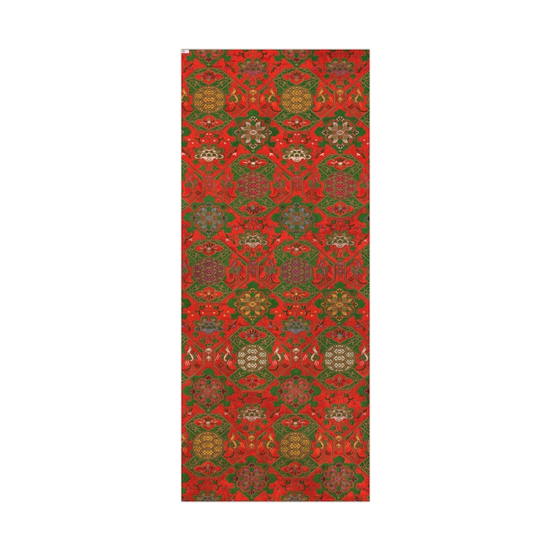 Vintage Japanese Pattern Wrapping Paper, Christmas Ornament ...