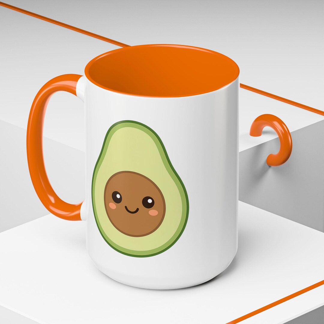 Cute Avocado Coffee Mug Fun Kitchen Decor Gift for Avocado Lovers ...