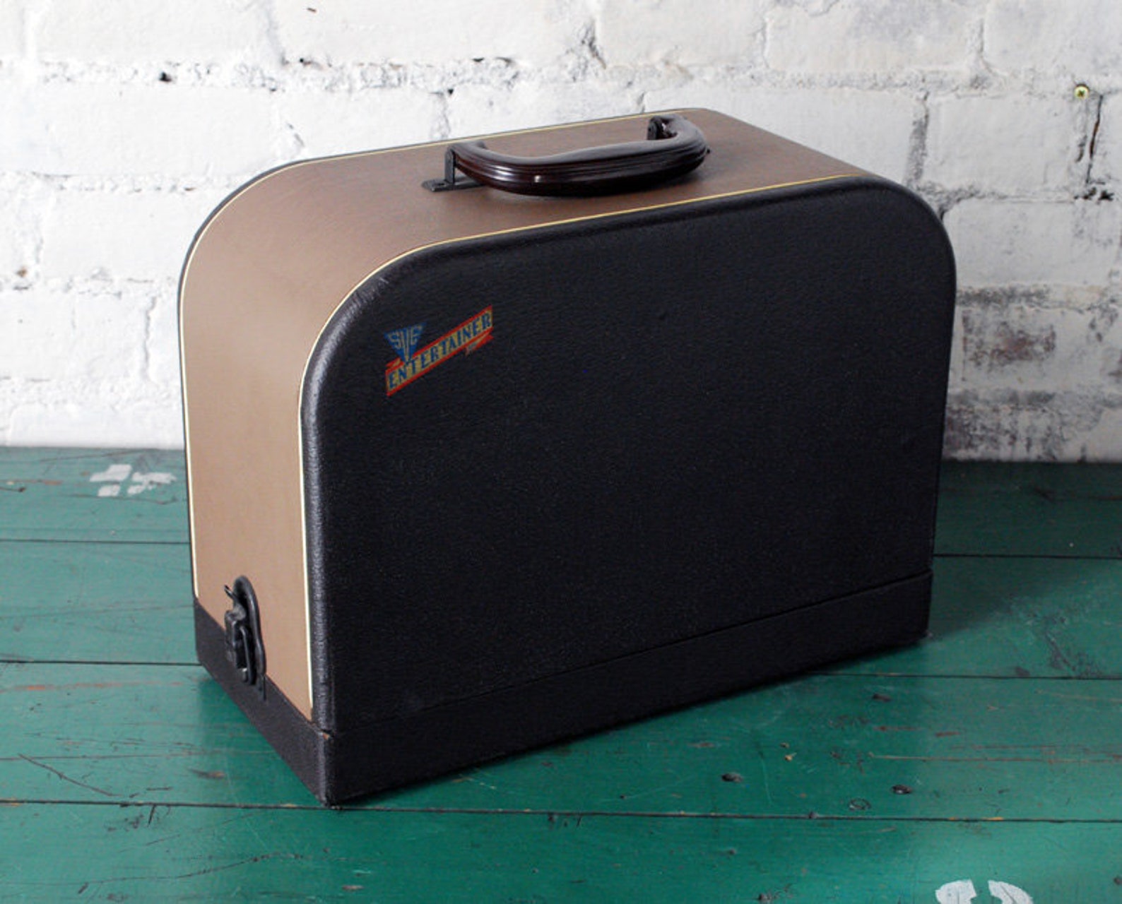 Vintage 2-tone Projector Case, SVE Entertainer 300 Case, Vintage Hard ...