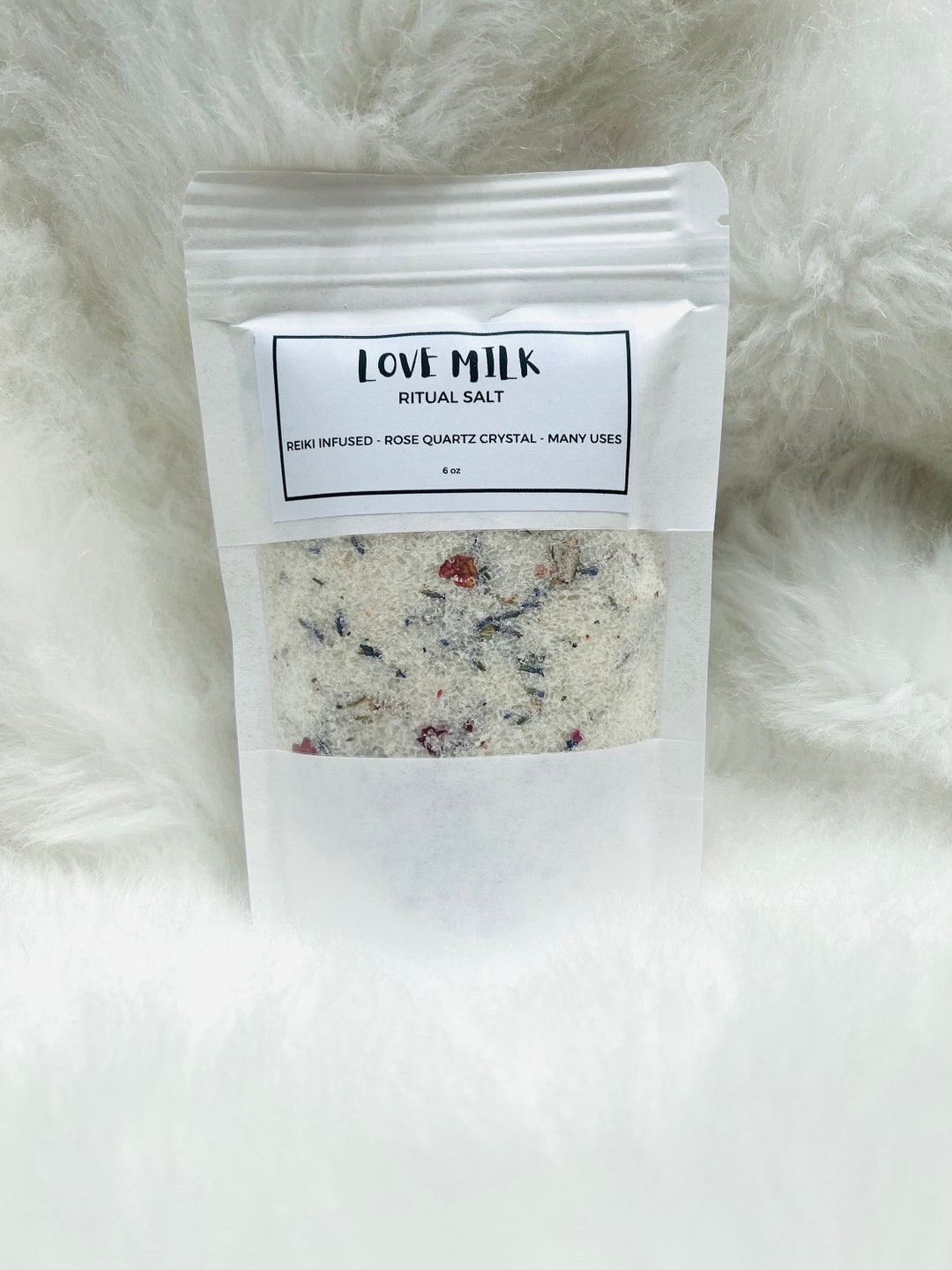 Love Ritual Salts Reiki Infused Valentine Bath Tea Love Spell Milk Bath ...