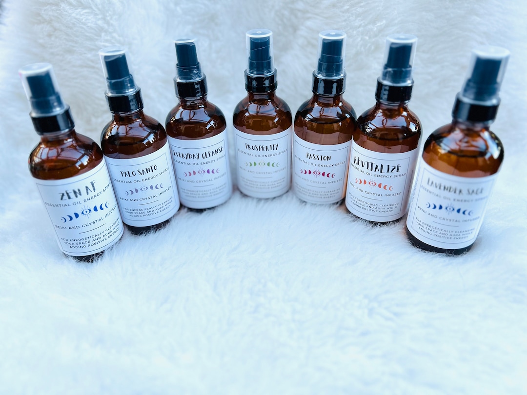 Reiki Infused Energy Spray Energy Cleansing Spray Reiki Spray Crystal ...