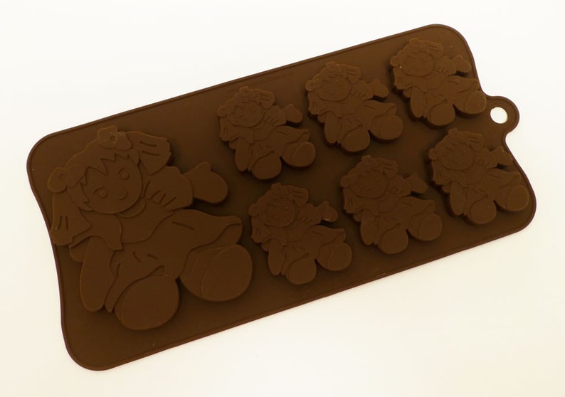 61 Rag Dolls / Dollies Girls Chocolate Silicone Mould Candy | Etsy