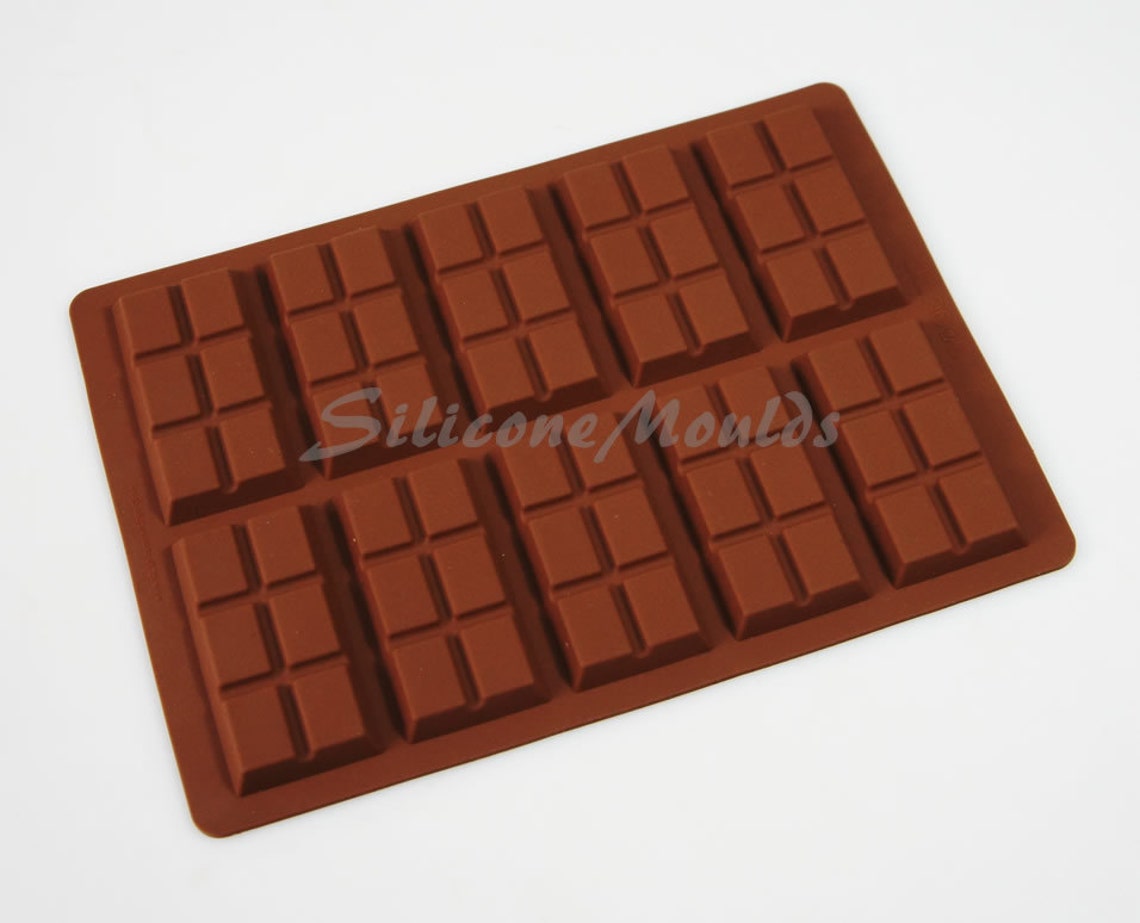 10 Cell 6 Section Chocolate Bar 27g Candy Professional - Etsy