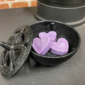 Cast Iron Wax Melt / Incense / Fragrance Oil Burner - Ideal for on Top ...