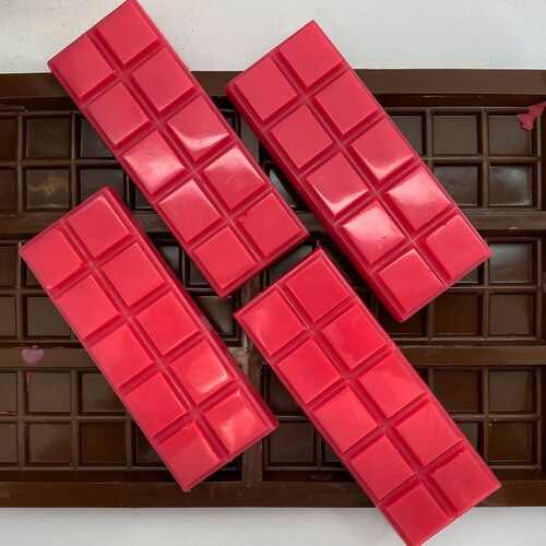 10 Cell 5 Chunk Section Chocolate Bar 35g Candy Professional | Etsy