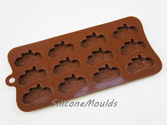 12 Cell Small BICYCLE Sports Cycling Bike Silicone Bakeware Mould Candy Cake Mold Cupcake Toppers Resin Wax Soap Etsy UK