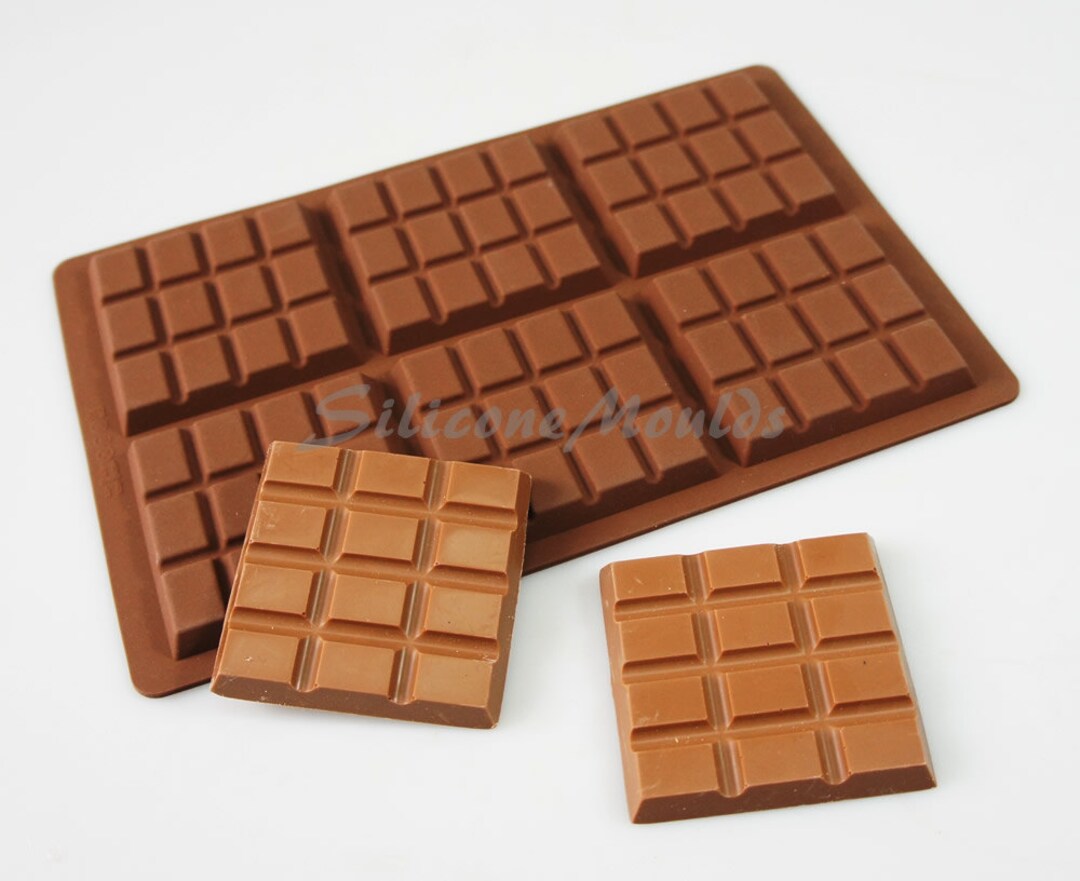 6 Cell 12 Section Chocolate Bar 65g Candy Snap Bar / Wax Melt ...
