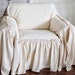 Ruffled Chair Cover | Sofa Cover | Chair Cover | Slip Cover | Slip ...