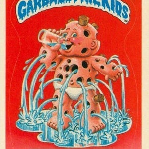 Garbage Pail Kids 80s Retro Poster, Retro Wall Art Print, Instant ...