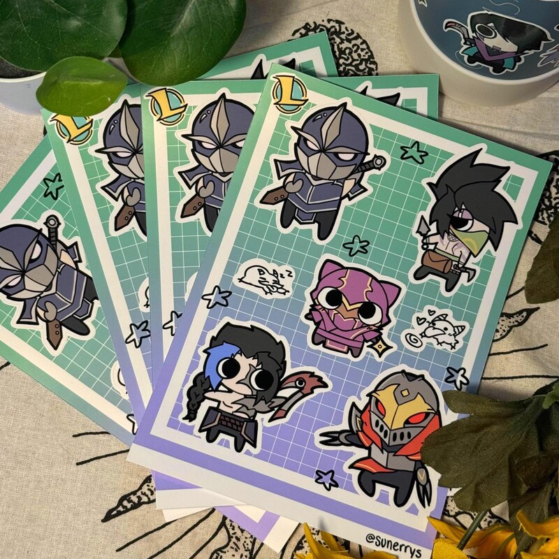 Zed Card - Etsy