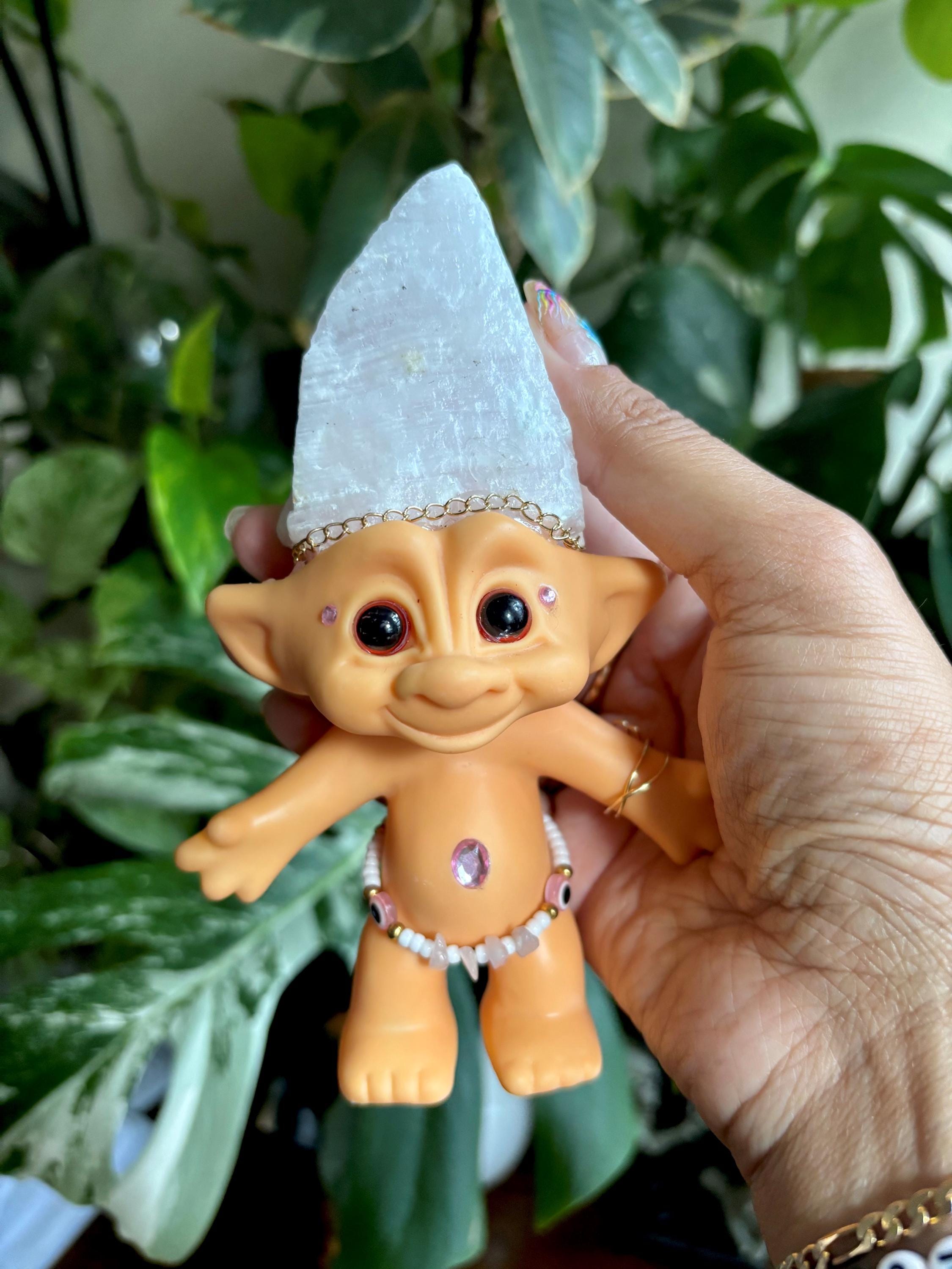 Crystal Troll, 90s - Etsy