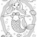 Magical Mermaid Coloring Book: 30 Fun Kids Pages (digital Download) - Etsy