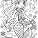 Magical Mermaid Coloring Book: 30 Fun Kids Pages (digital Download) - Etsy
