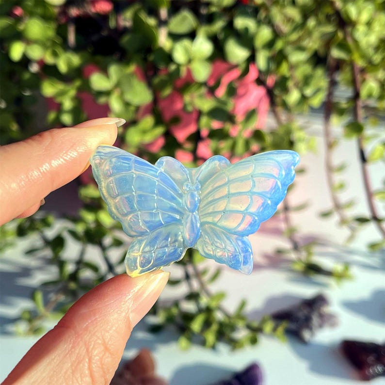 Mixed Quartz Crystal Butterfly: Reiki Healing Mineral Specimen,crystal ...