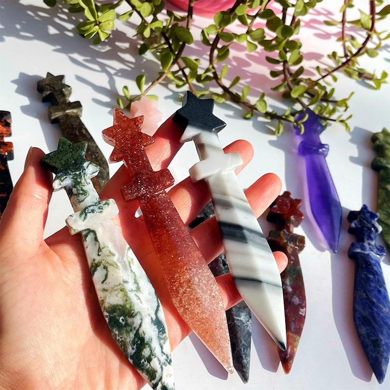 Crystal Dagger - Etsy