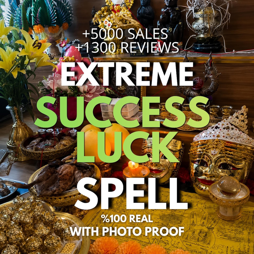 Success & Luck Spell | SAME DAY Casting for Prosperity and Abundance ...