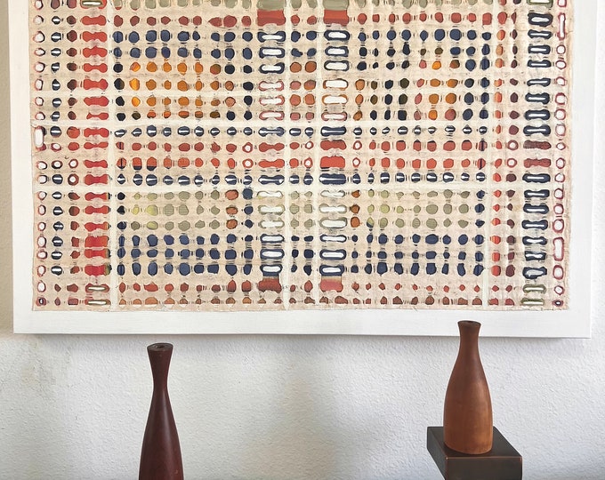 ONSALE, Original Art Geometric Abstract,textured Painting Patterned Art ...