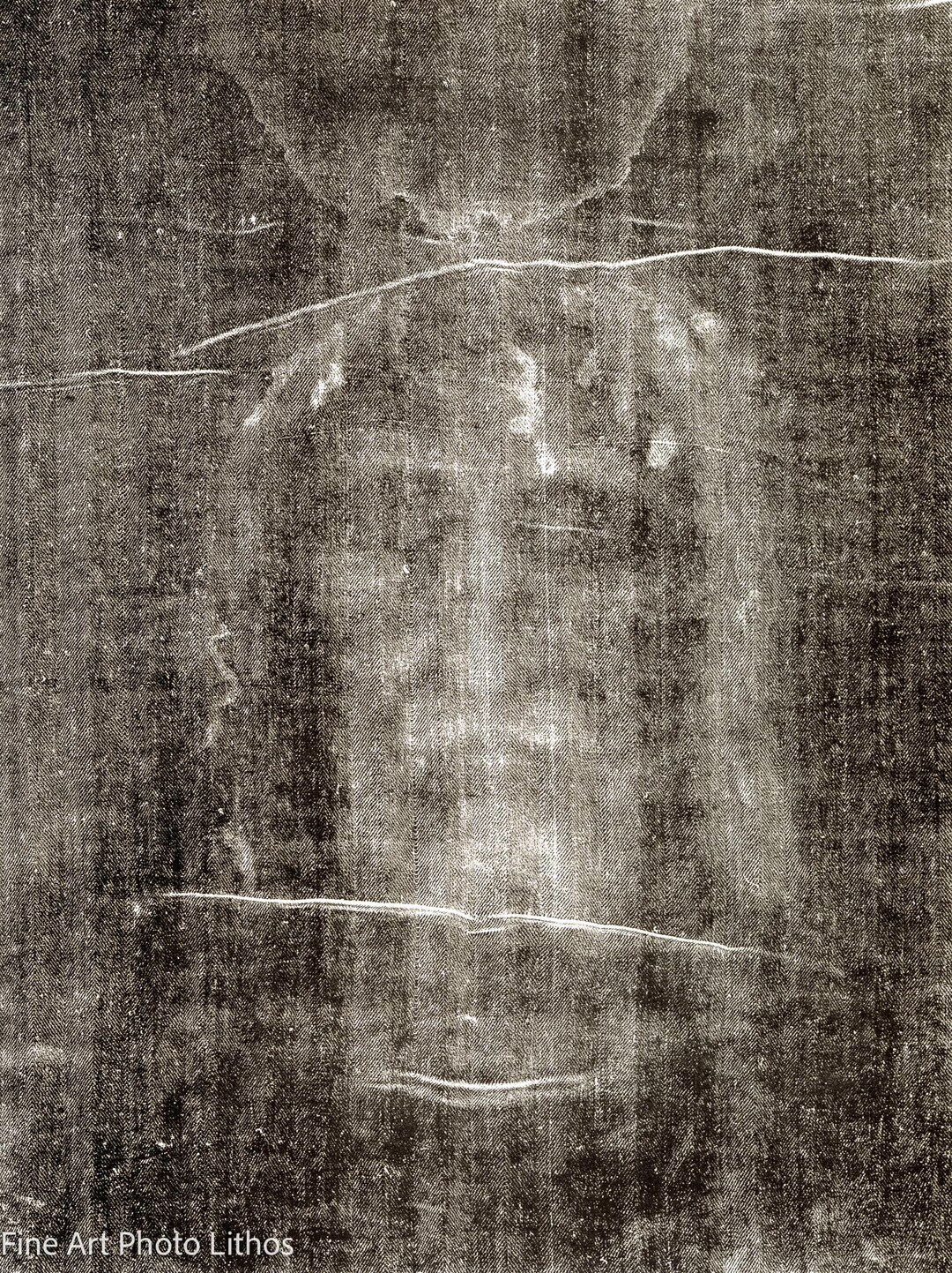 The Holy Shroud of Turin by Giuseppe Enrie, Detail From Negative, 1931 ...