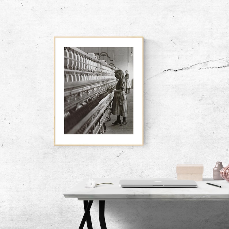 Historical Document: Lewis Hine's Powerful "child Labor - Girls in ...