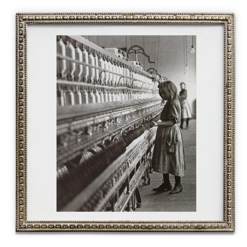 Historical Document: Lewis Hine's Powerful "child Labor - Girls in ...