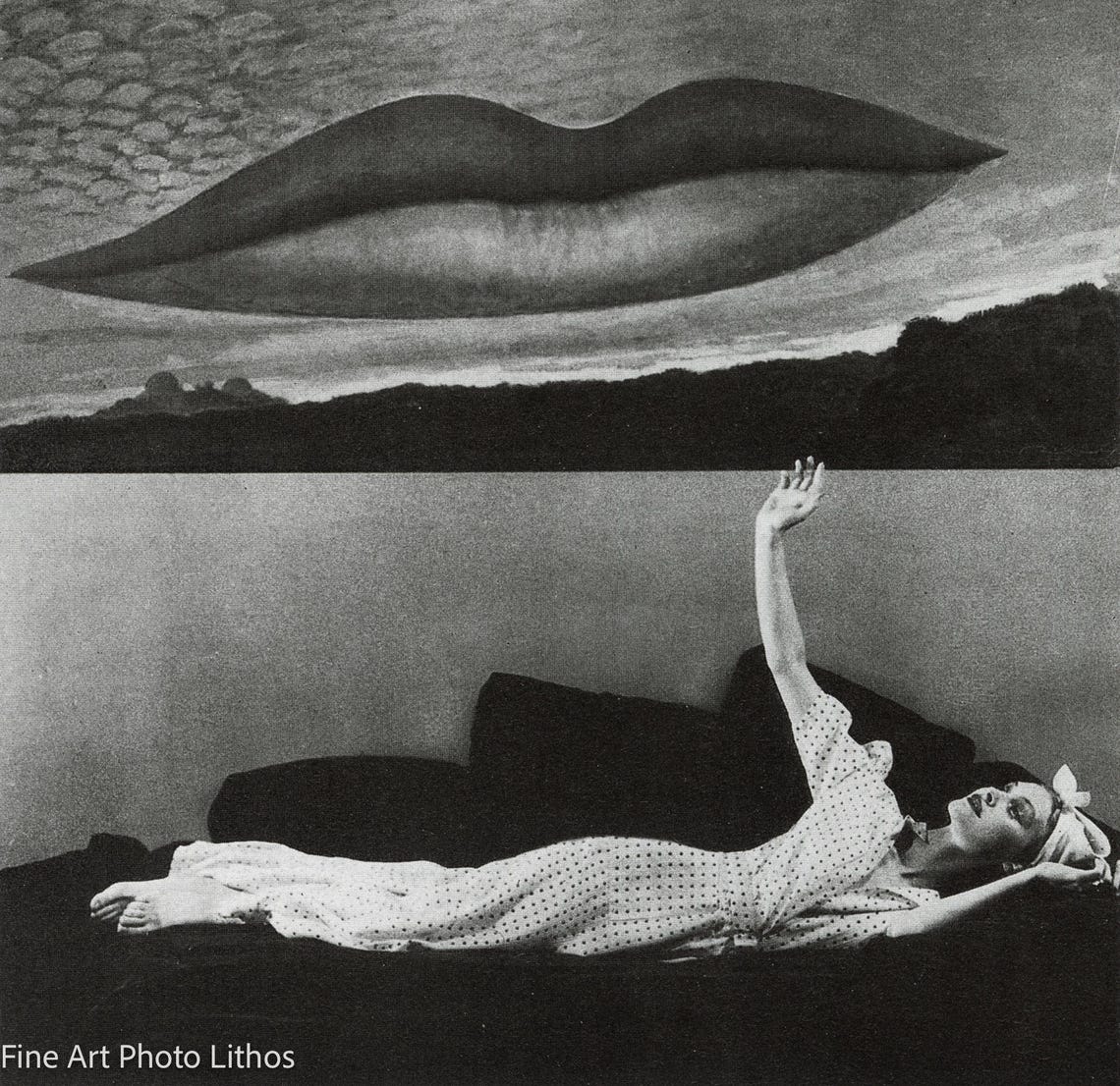 Man Ray Surrealist Print - From the Series "observatory Time - the ...