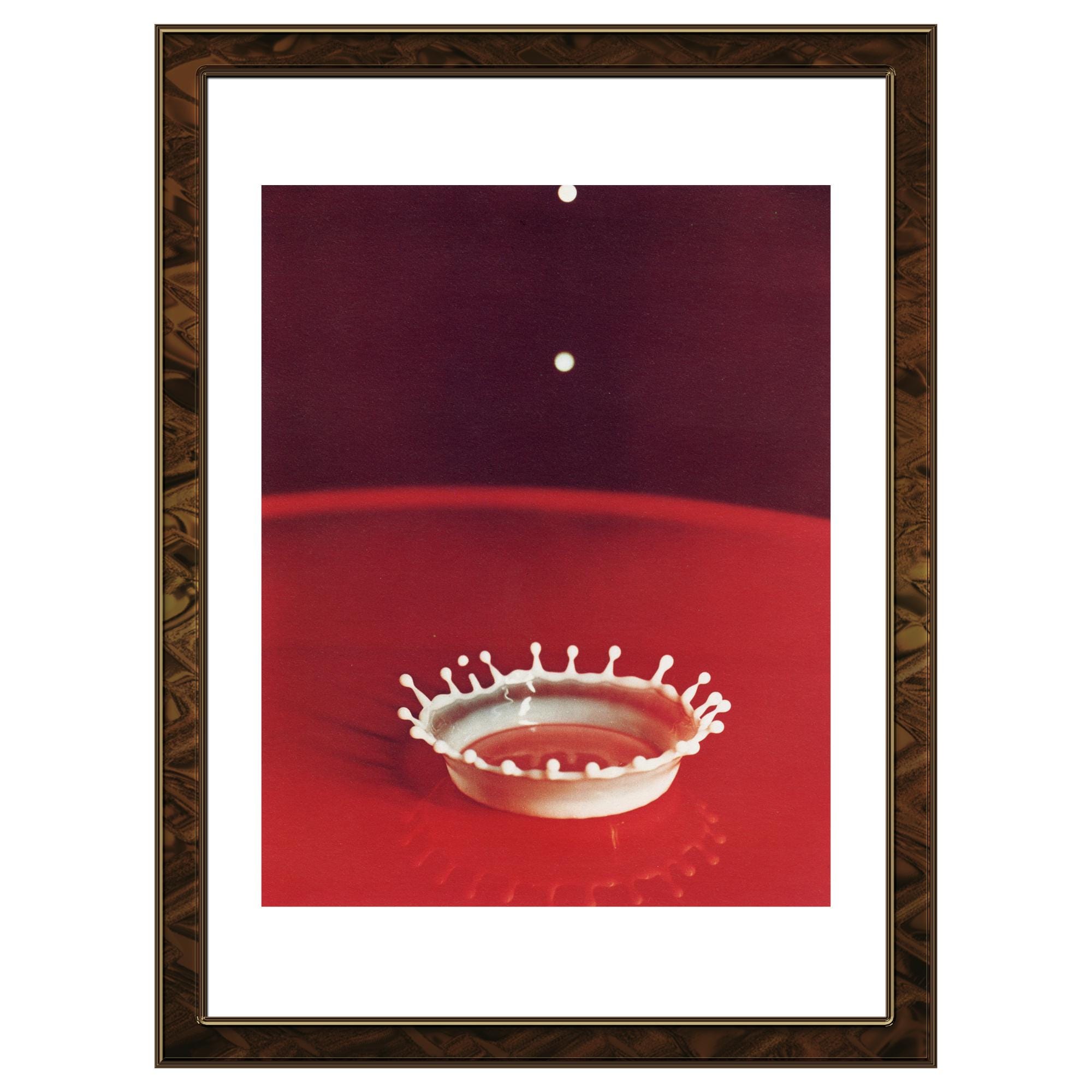Iconic High-speed Science Art Print: "milk Drop Coronet, 1957" by ...