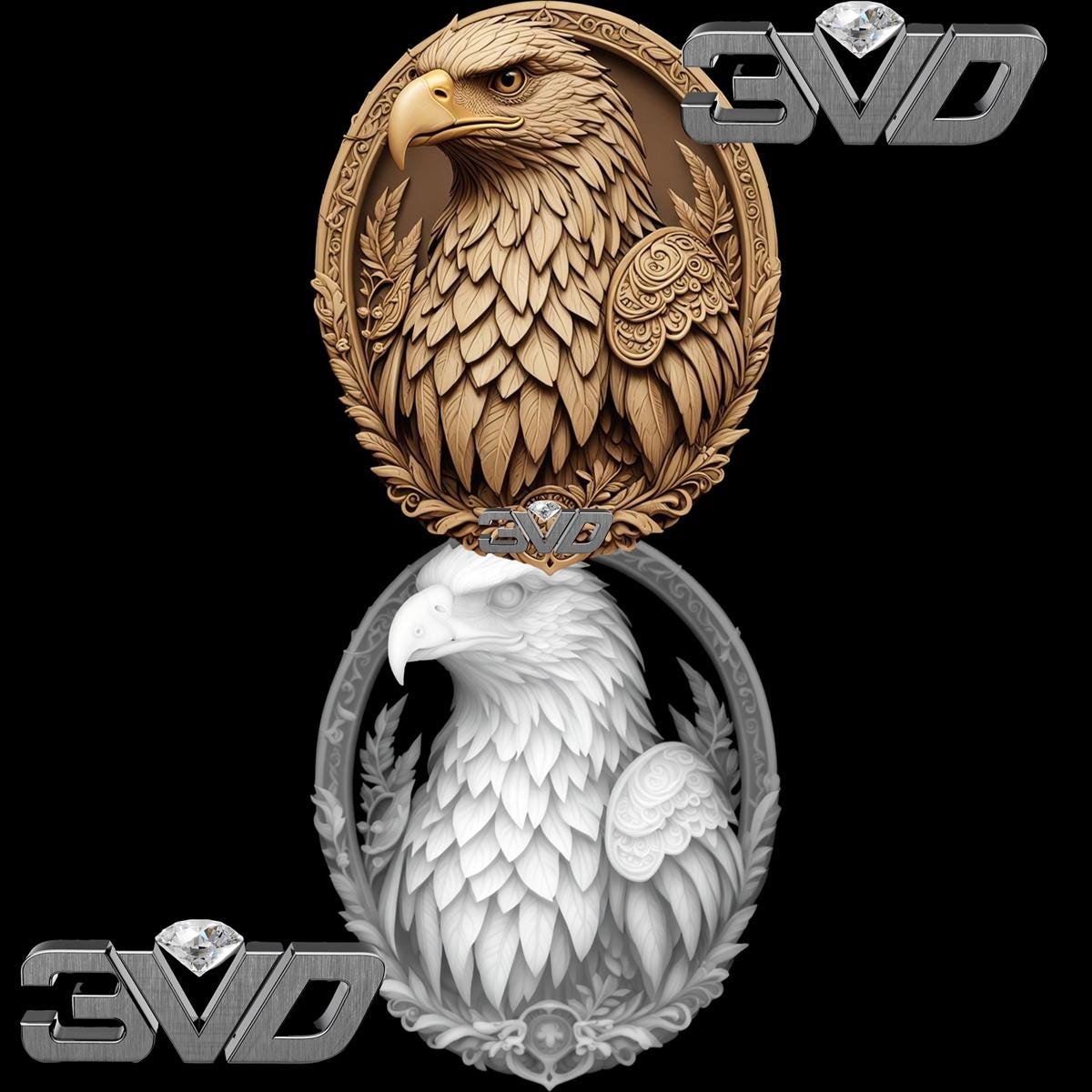 Eagle Depth Map - Etsy