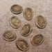 Gilded Fern Wax Seal Stickers: Set of 8 Antique Style Envelope Seals - Etsy