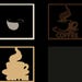 Layered Coffee Cup Wall Art SVG | 3D Laser Cut File | Coffee Sign for ...
