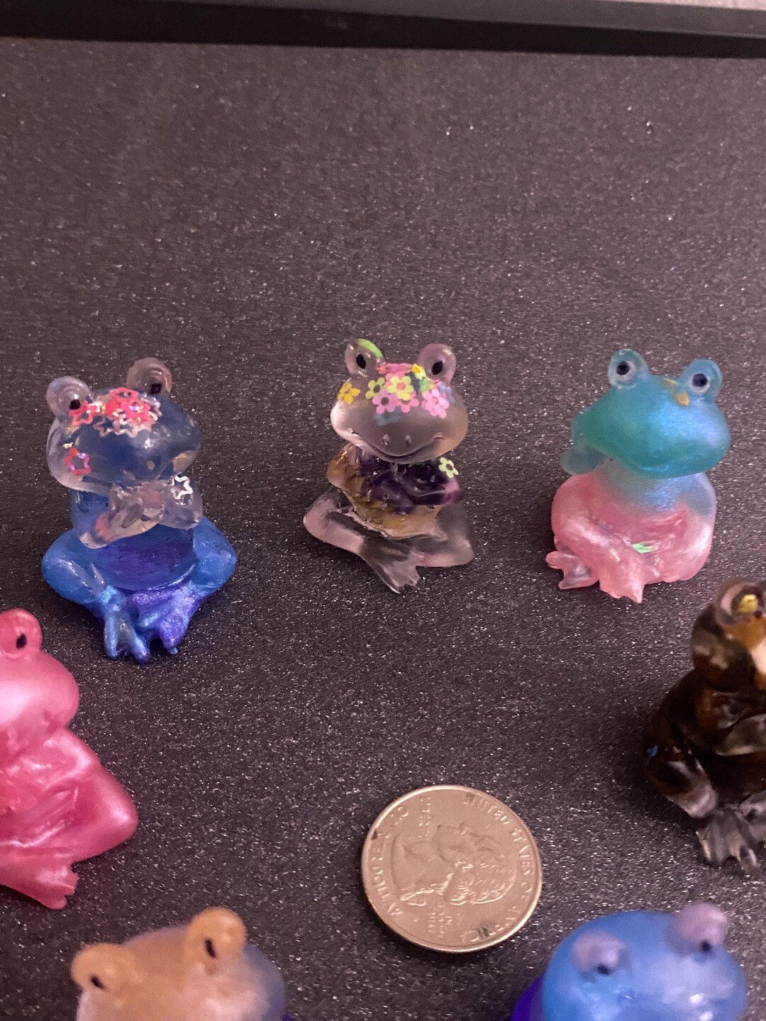 Self-love Frogs – Mindful Resin Frog Figurines to Hold Space, Listen ...