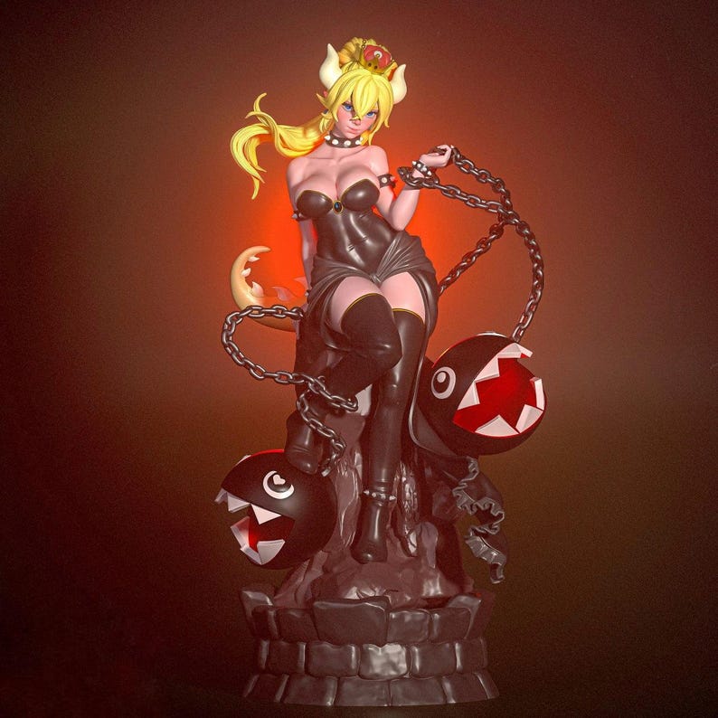 Archivo Stl De Chica Anime Nsfw 18 Modelo De Figura Ecchi Imprimible En 3d Descarga