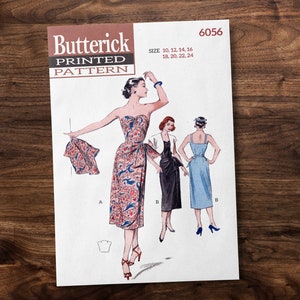 Slim Dress & Bolero Jacket Ensemble From 1950s - *REPRODUCTION* Vintage ...