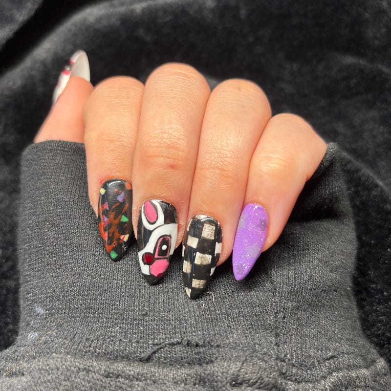 Five Nights at Freddys Nails - Etsy