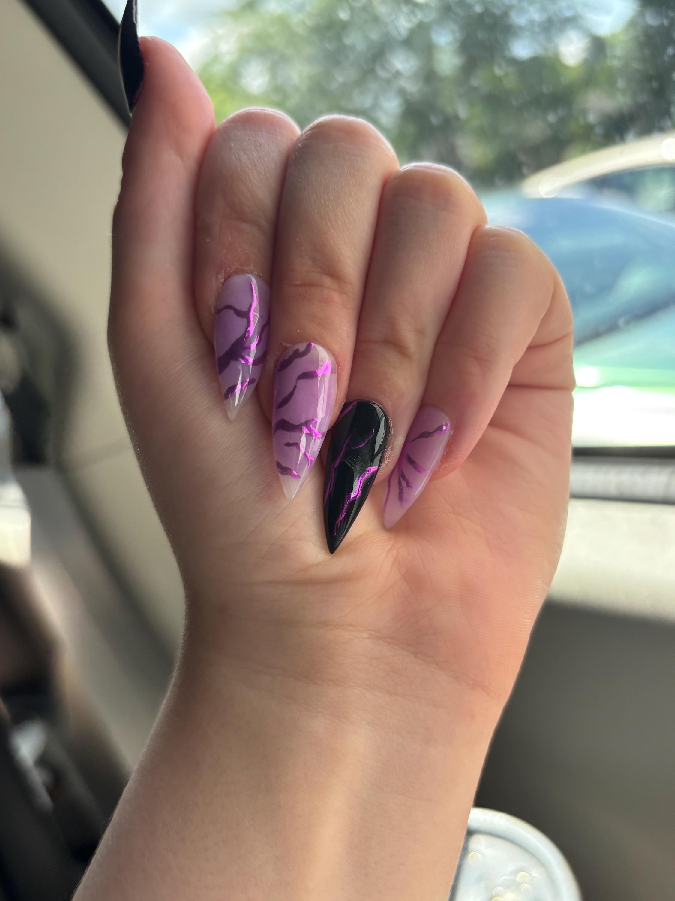 K-pop Demon Hunter Nails - Etsy